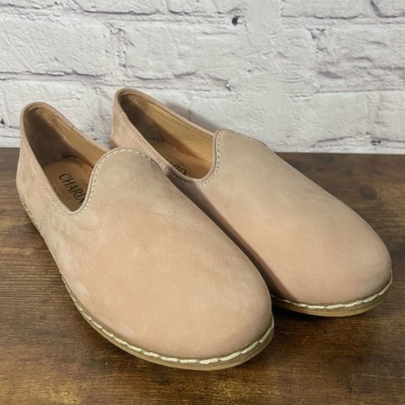 Charix | Shoes | Nib Charix Beige Suede Leather Shoes Us 8 Eu 38 | Poshmark